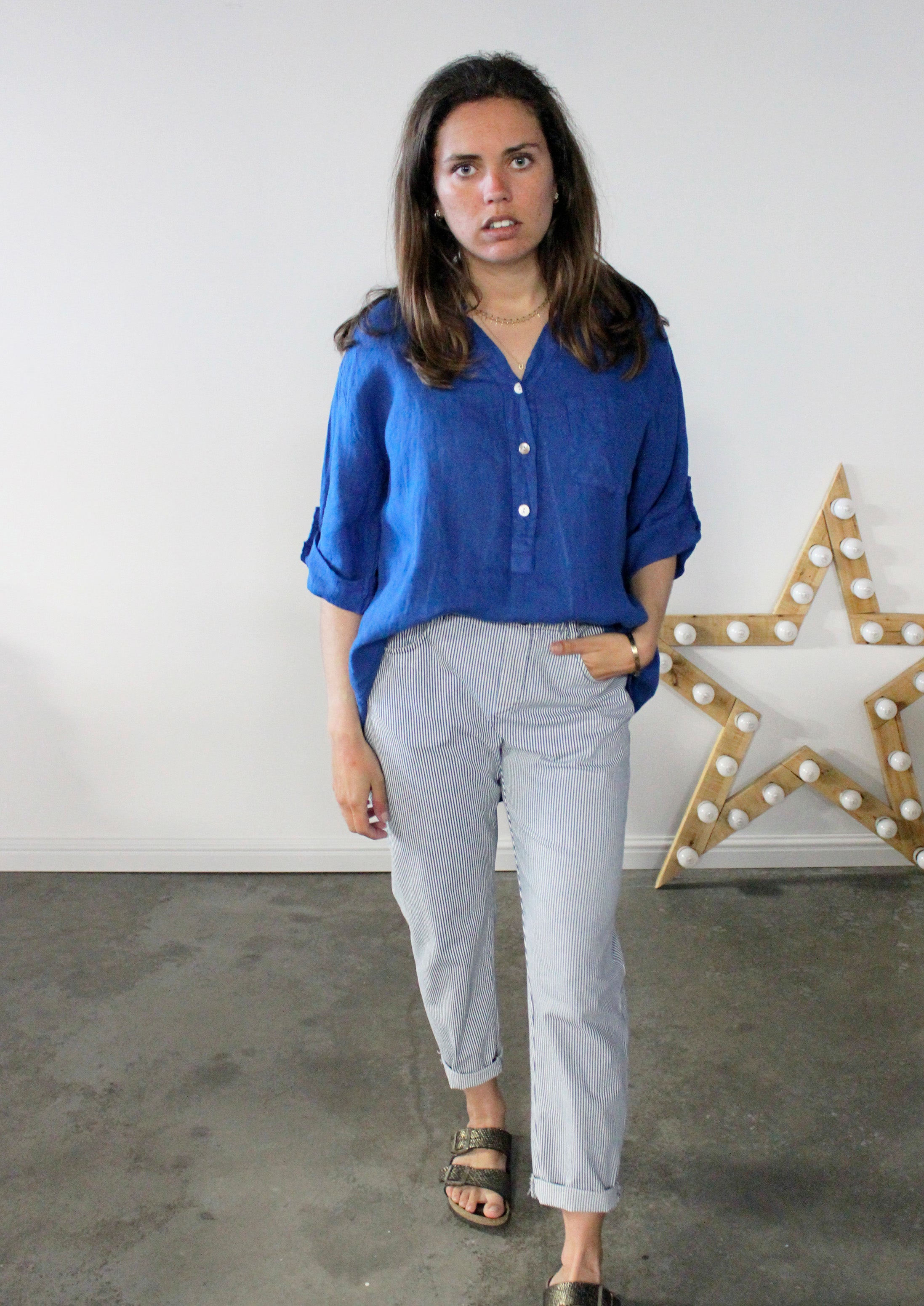 La tunique Violette, chouette ! – Marie île de Ré